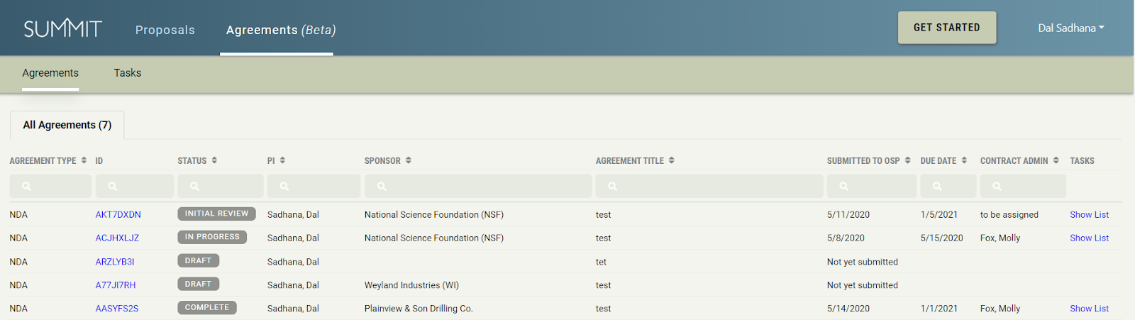 Home - Summit User Guide